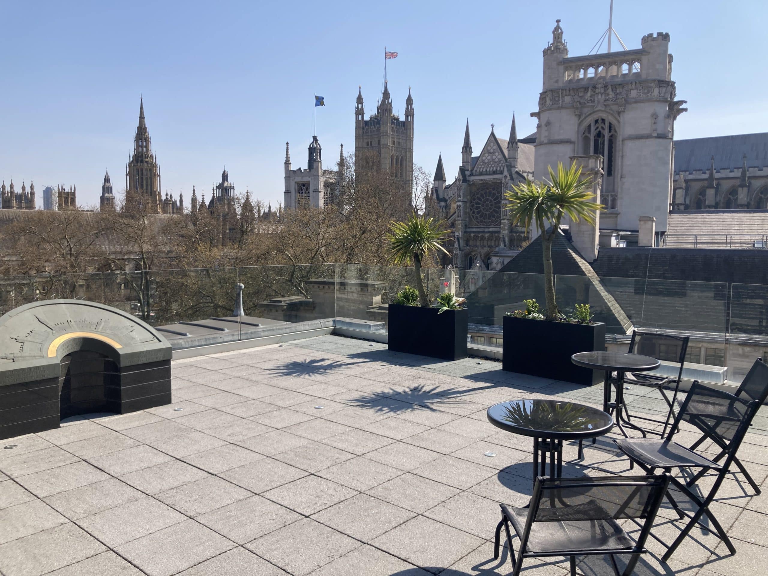 Historic Westminster building and roof terrace - Area4